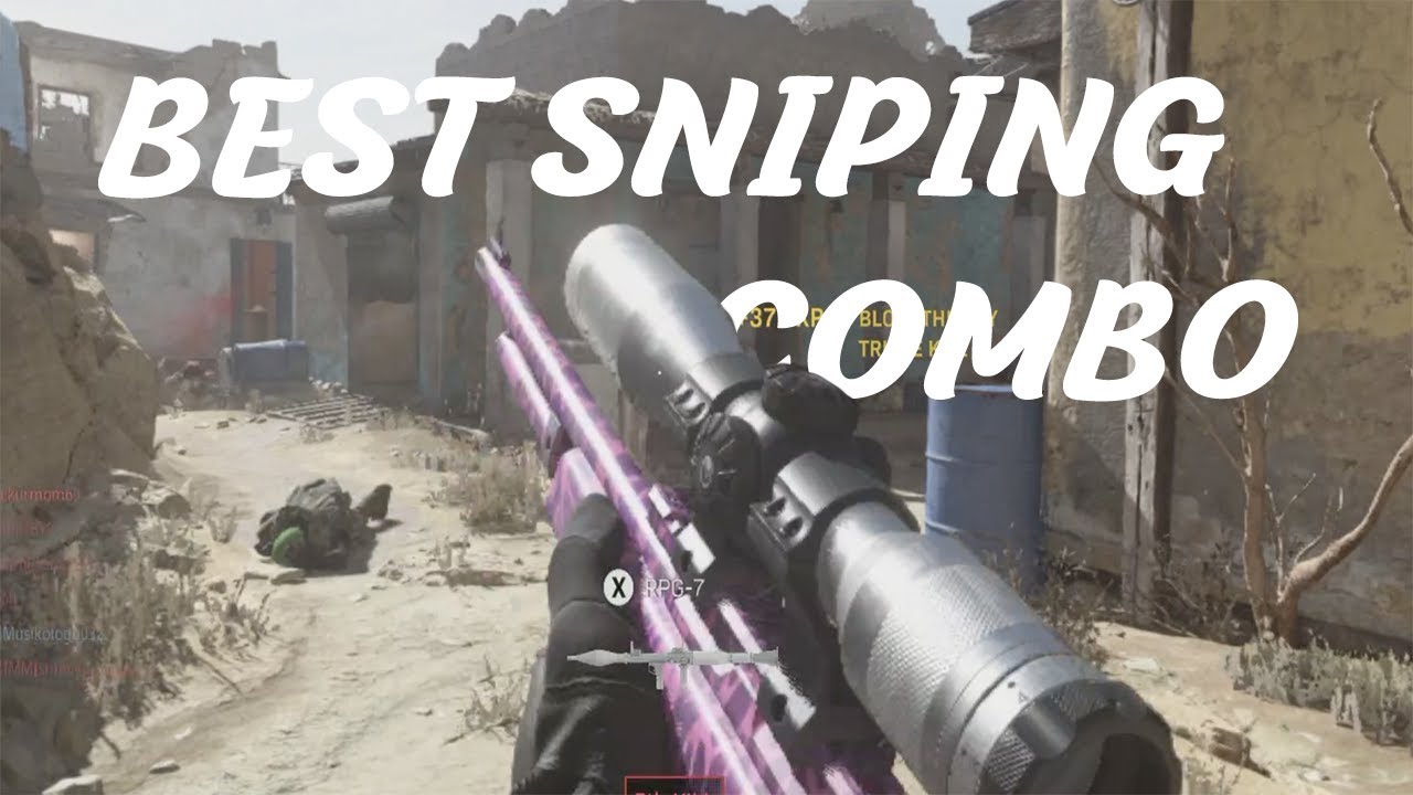 Best Sniping Combo Modern Warfare Youtube