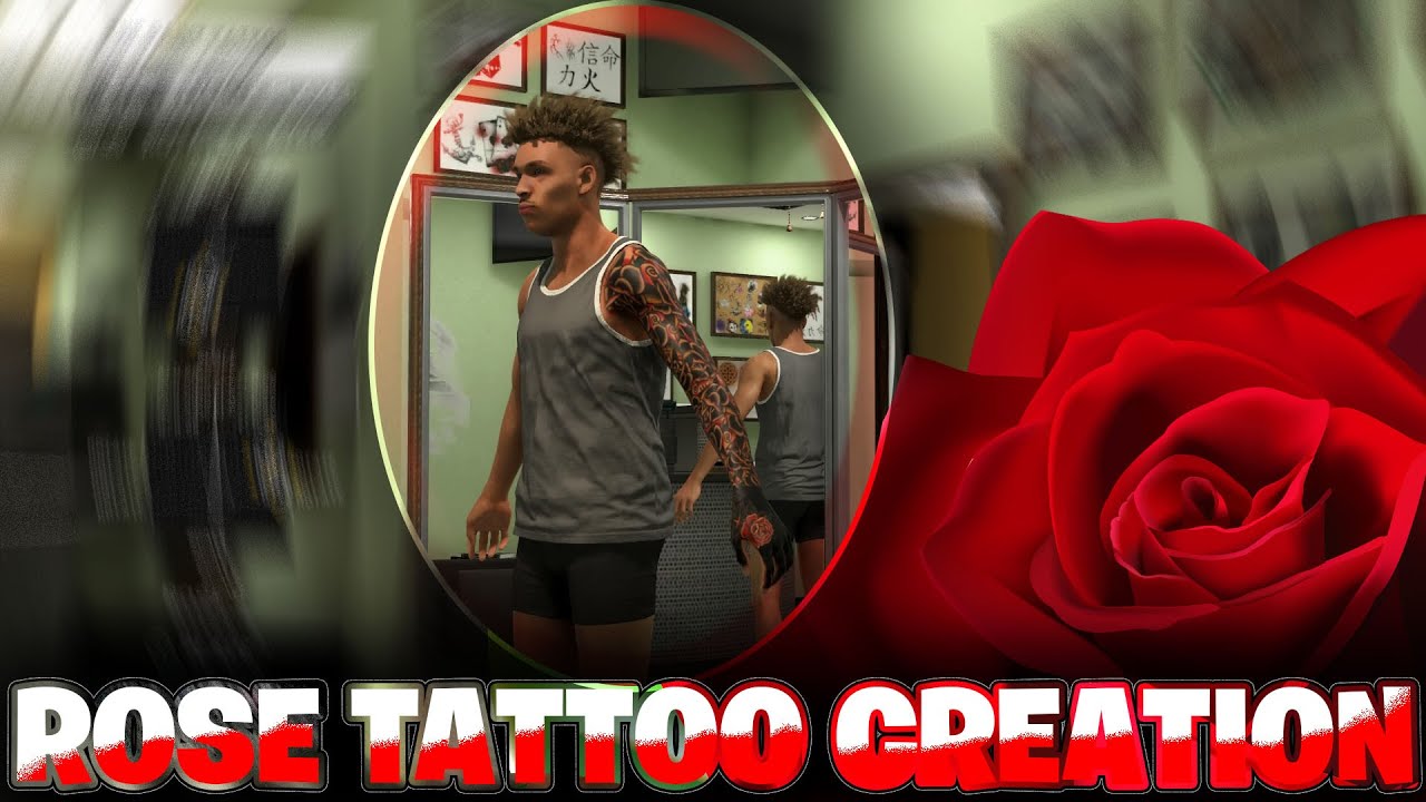 BEST ROSE TATTOO CREATION IN NBA 2K20 - YouTube