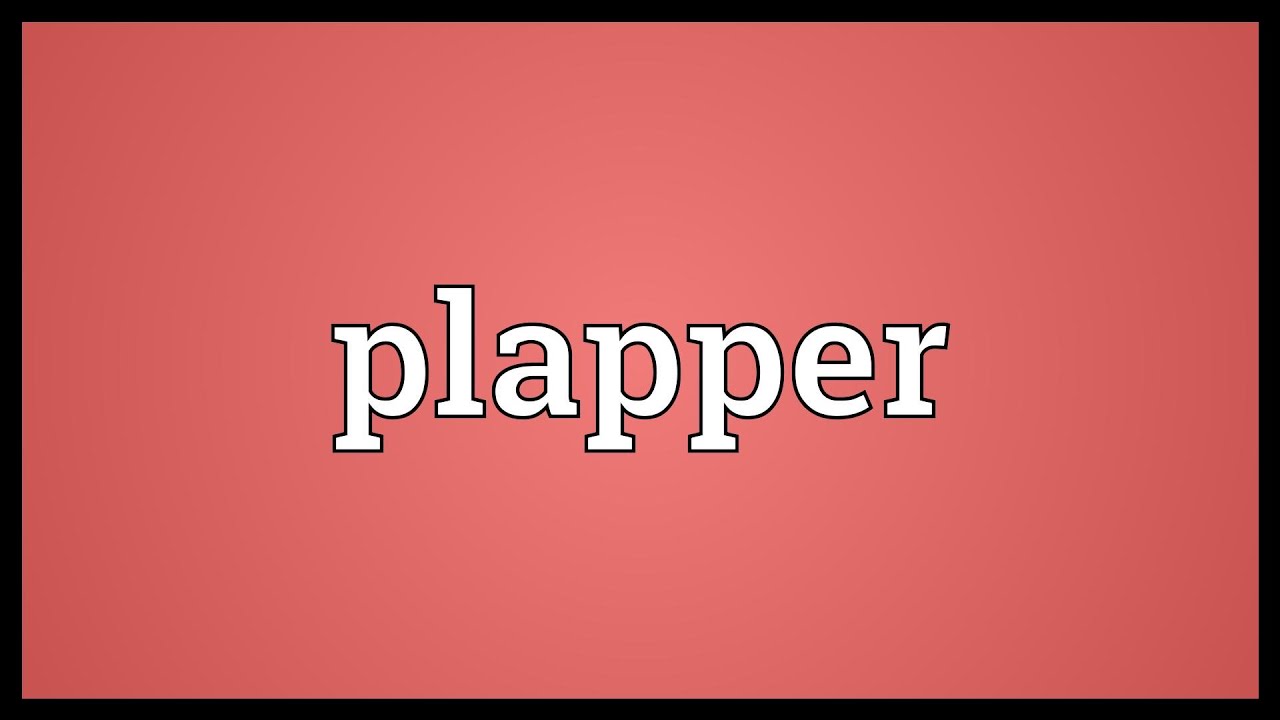 Plapper Meaning - YouTube