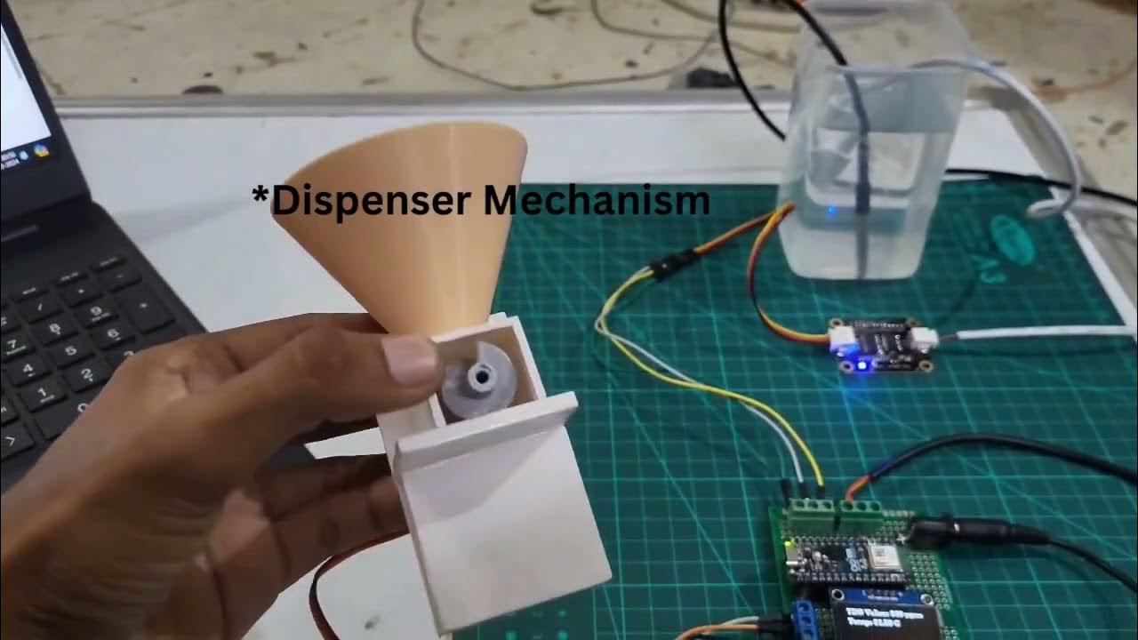 Fish Tank monitoring & feeding system using Arduino NANO ESP32 - YouTube