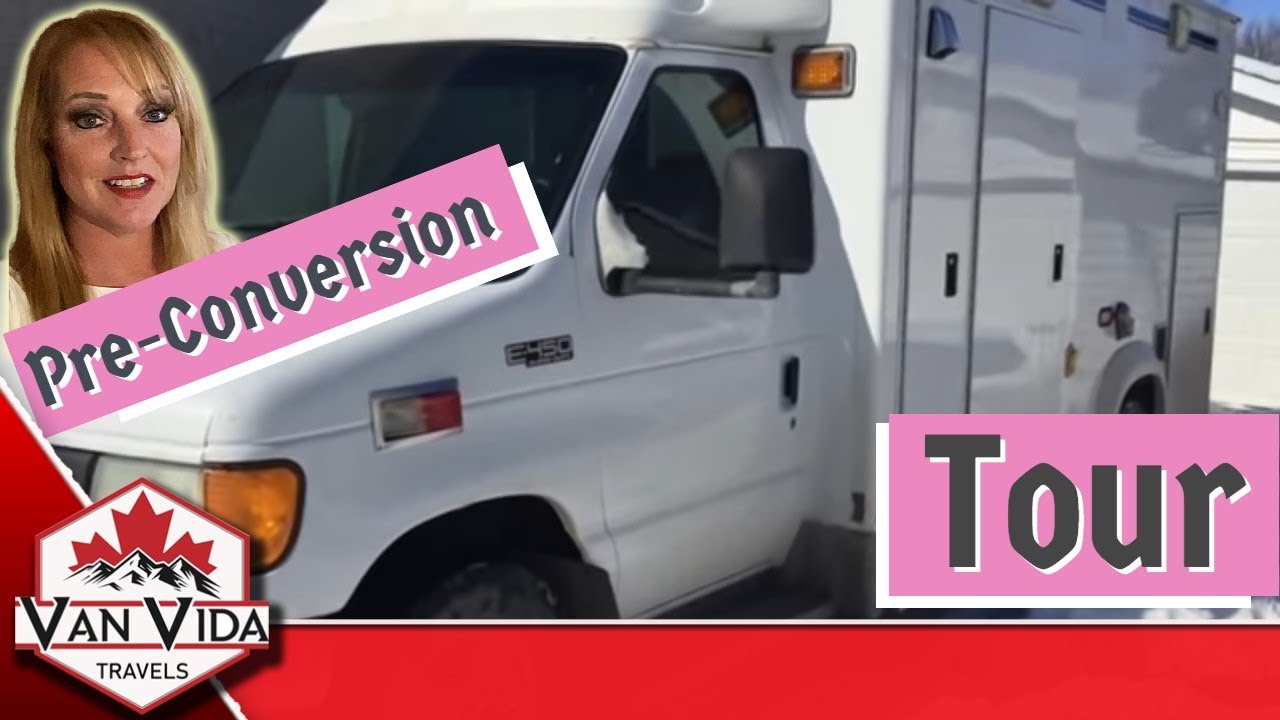 Ambulance Tour before Conversion - YouTube