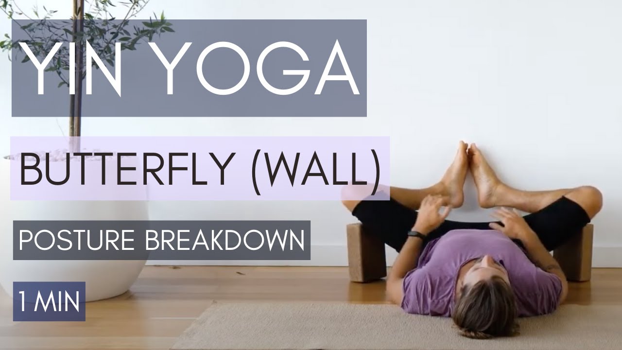 Butterfly (Wall) Pose - Yin Yoga Pose Breakdown with Dr. Truth Robinson and LIVING YIN - YouTube