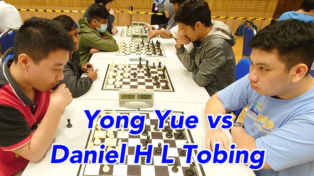 YONG YUE (1638) VS FM DANIEL H L TOBING (2098) | BOARD 5 | ROUND 2 ...