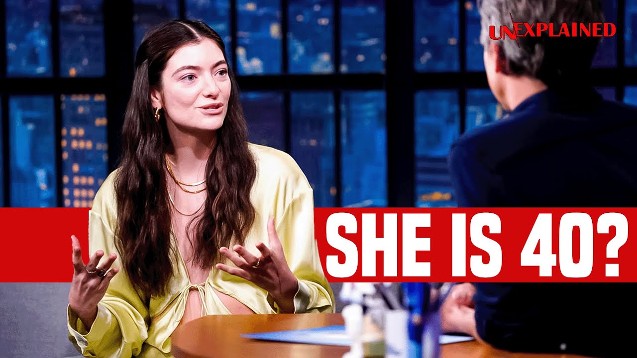 Lorde's SHOCKING Confession about Her Real Age? - YouTube