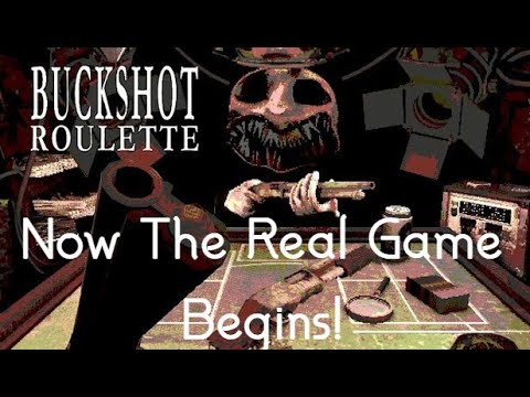 That Was Only The Tutorial! Buckshot Roulette First Playthrough! - YouTube
