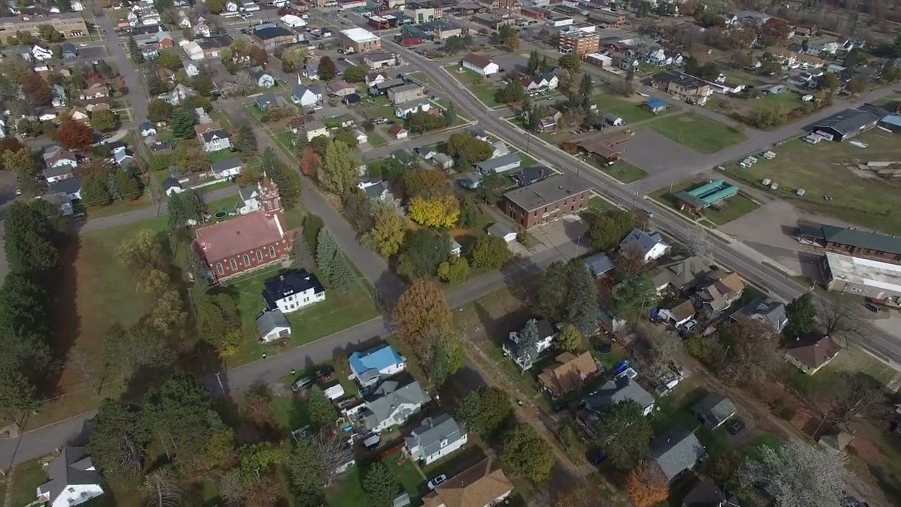 Iron River Michigan 10/22/22 First Drone flight - YouTube