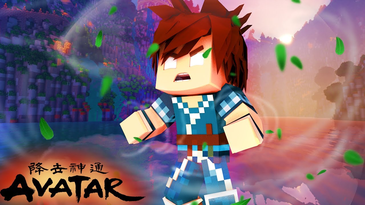 Minecraft : AVATAR ALPHA - AVATAR APRENDE A DOBRAR O VENTO ! #4 - YouTube