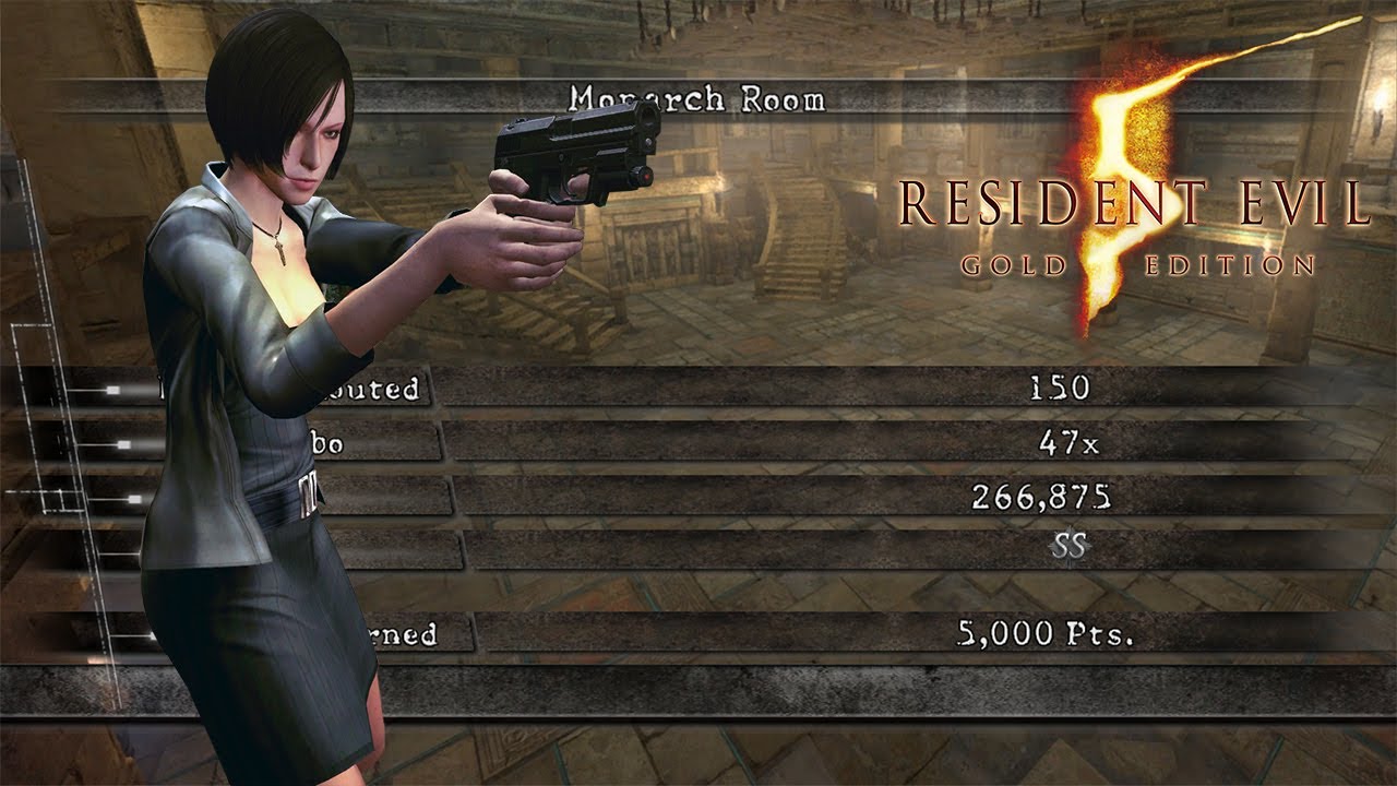 Resident Evil 5: Gold Edition - Ada Wong Business Mercenaries w/AI - 4K HD - YouTube