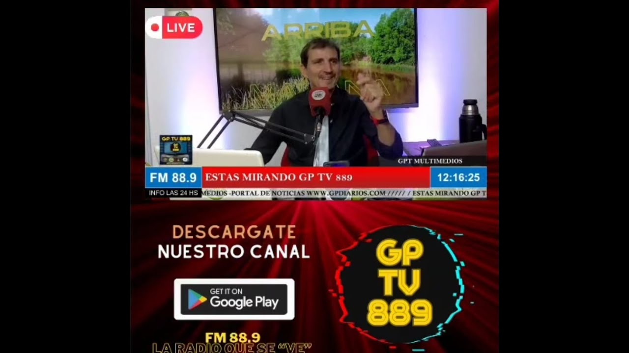 LUIS GRECO POR GP TV 889 Y FM 88.9 JUEGOS, NOTICIAS Y SORTEOS!! por GP ...