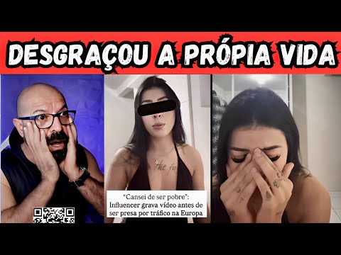 Brasileira grava vídeo antes de ser presa na Europa. #4k #4kvideo