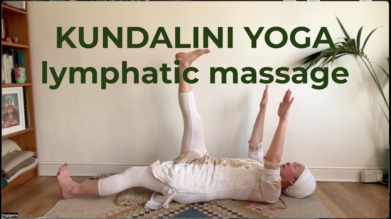 15-minute kundalini yoga lymphatic massage | Kriya for Clean Lymph ...