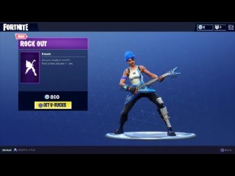 FORTNITE ~ Rock Out Emote/Dance 1 HOUR LOOP (NEW) - YouTube