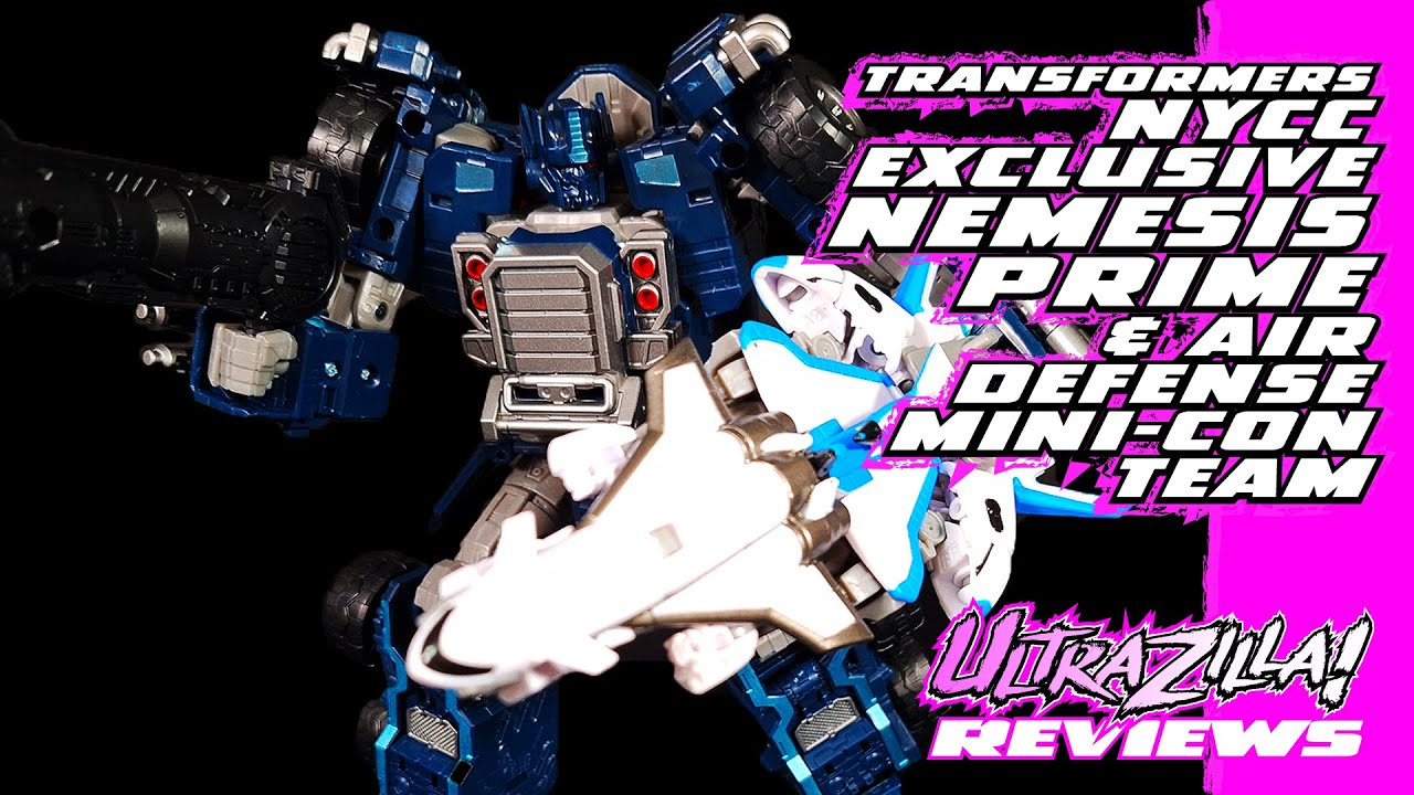 TRANSFORMERS NYCC EXCLUSIVE ARMADA NEMESIS PRIME & AIR DEFENSE TEAM ...