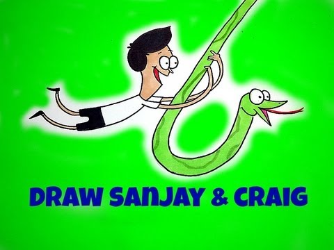 How To Draw: Sanjay and Craig - YouTube