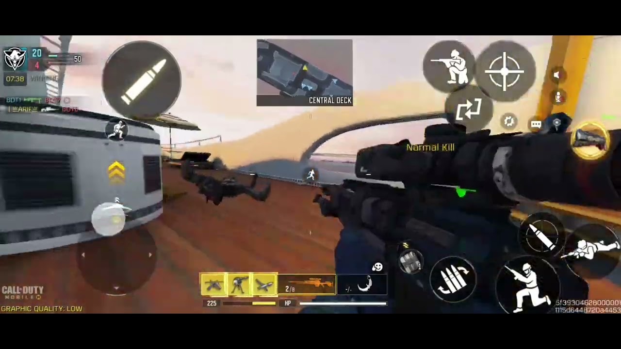 Testing my sniper skill in codm - YouTube