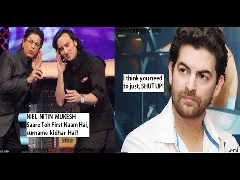 Niel Nitin Mukesh Insults Shah Rukh Khan || OMG || Insult of BOLLYWOOD ...