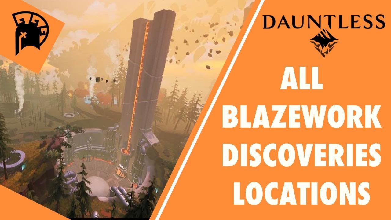 Blazeworks Discoveries All Locations - YouTube