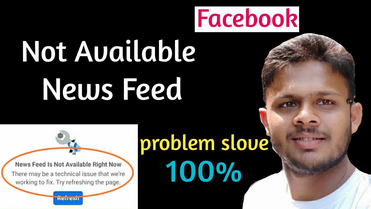 Facebook News Feed isn’t' available Right now problem Fix - YouTube