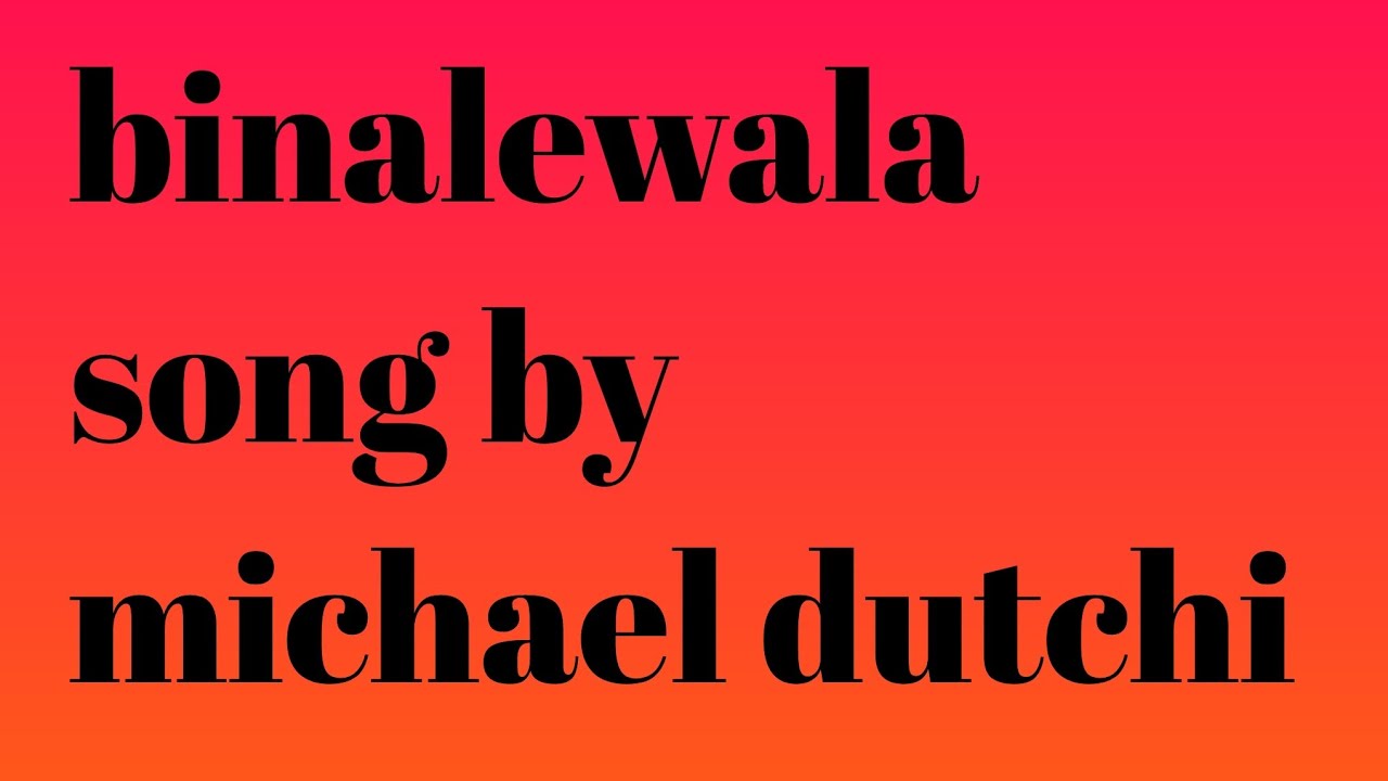 binaliwala song by michael dutchi Libranda - YouTube