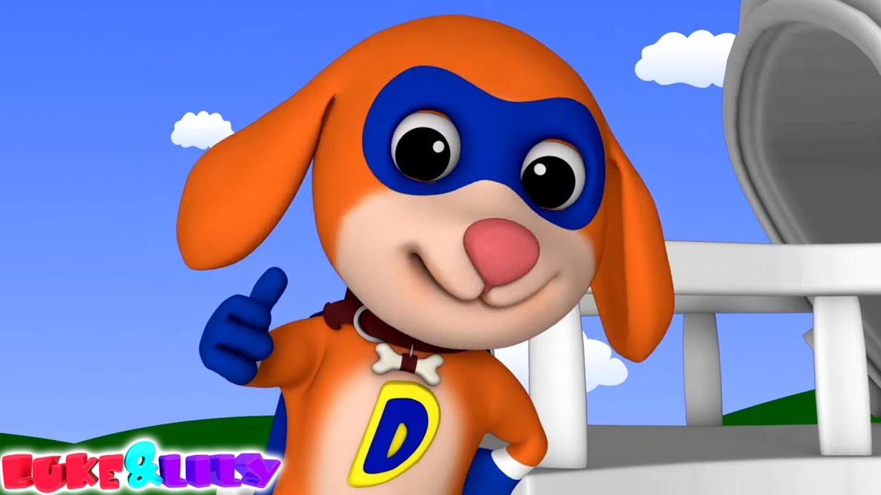 Super Héros Chanson,Comptines et Rimes en Français - Luke And Lily ...