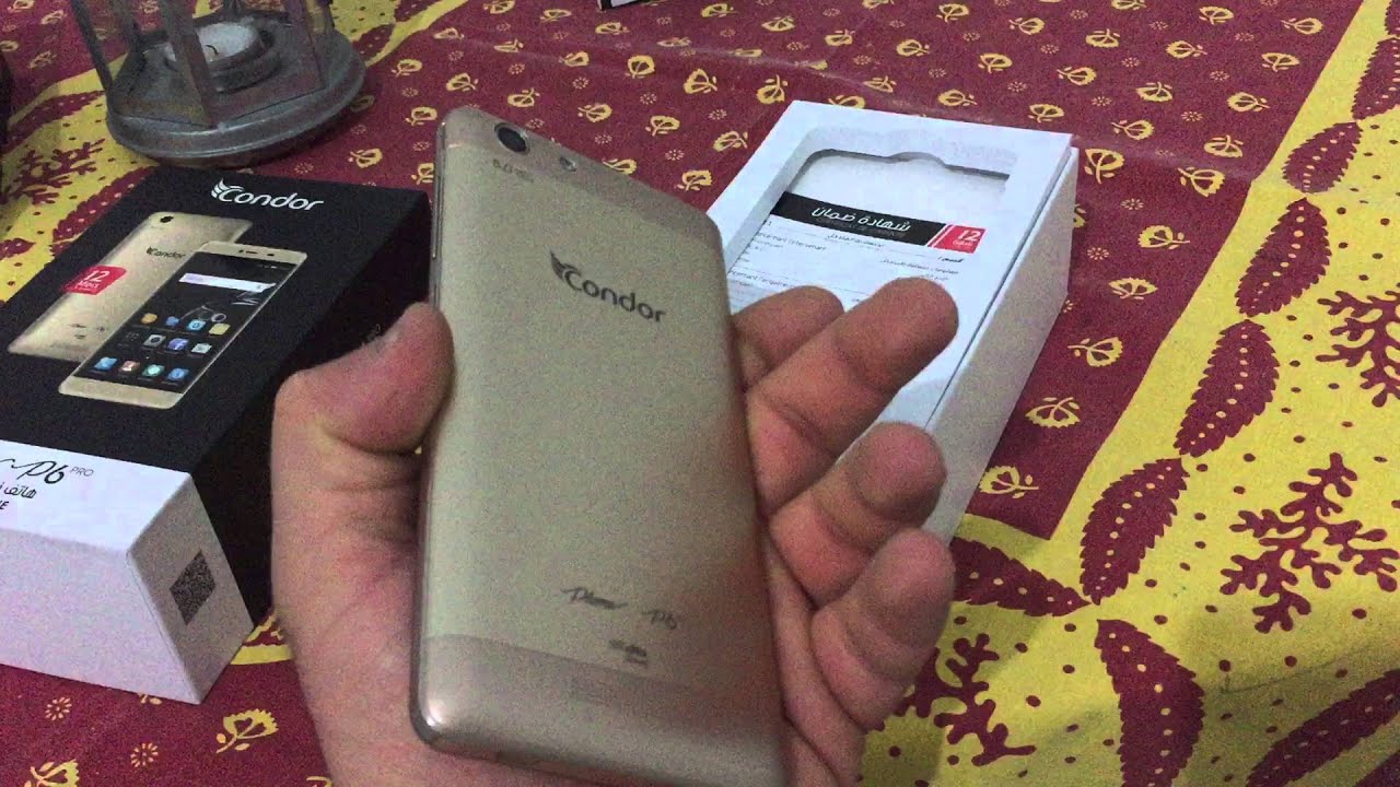 فتح سريع للهاتف الجميل Condor Plume P6 pro - YouTube