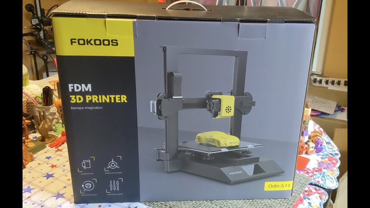 Fokoos Odin-5 F3 Unbox, Assemble, Print - Part01: Intro - YouTube