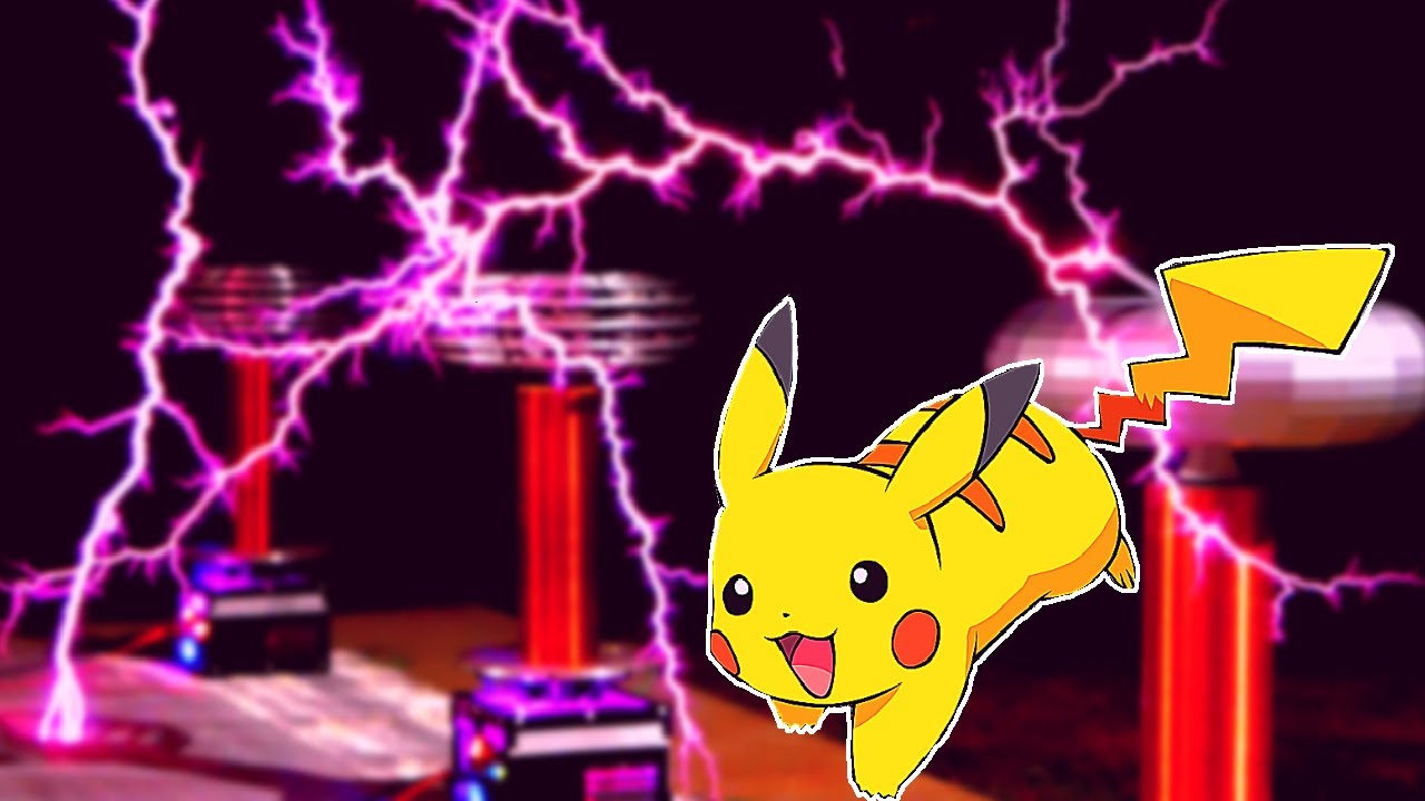POKÉMON Theme on TESLA COIL TRIO - YouTube