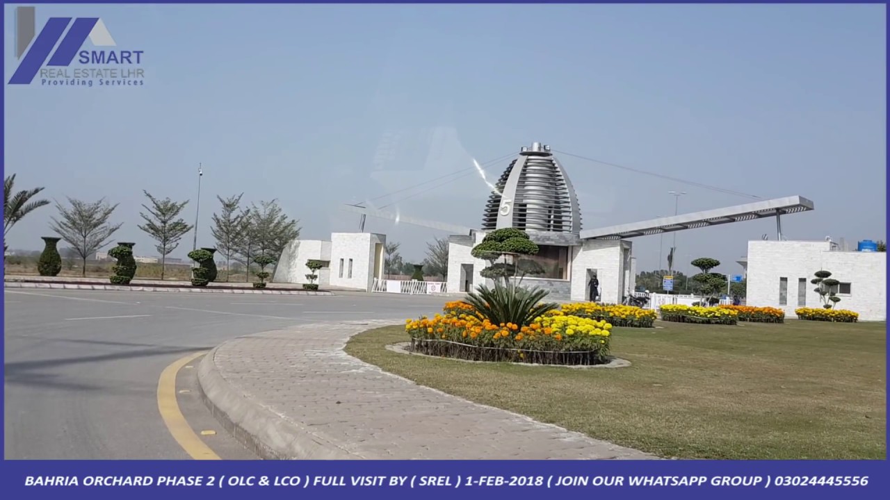 BAHRIA ORCHARD PHASE 2 ( OLC & LCO ) FULL VISIT BY ( SREL ) 1-FEB-2018 ...