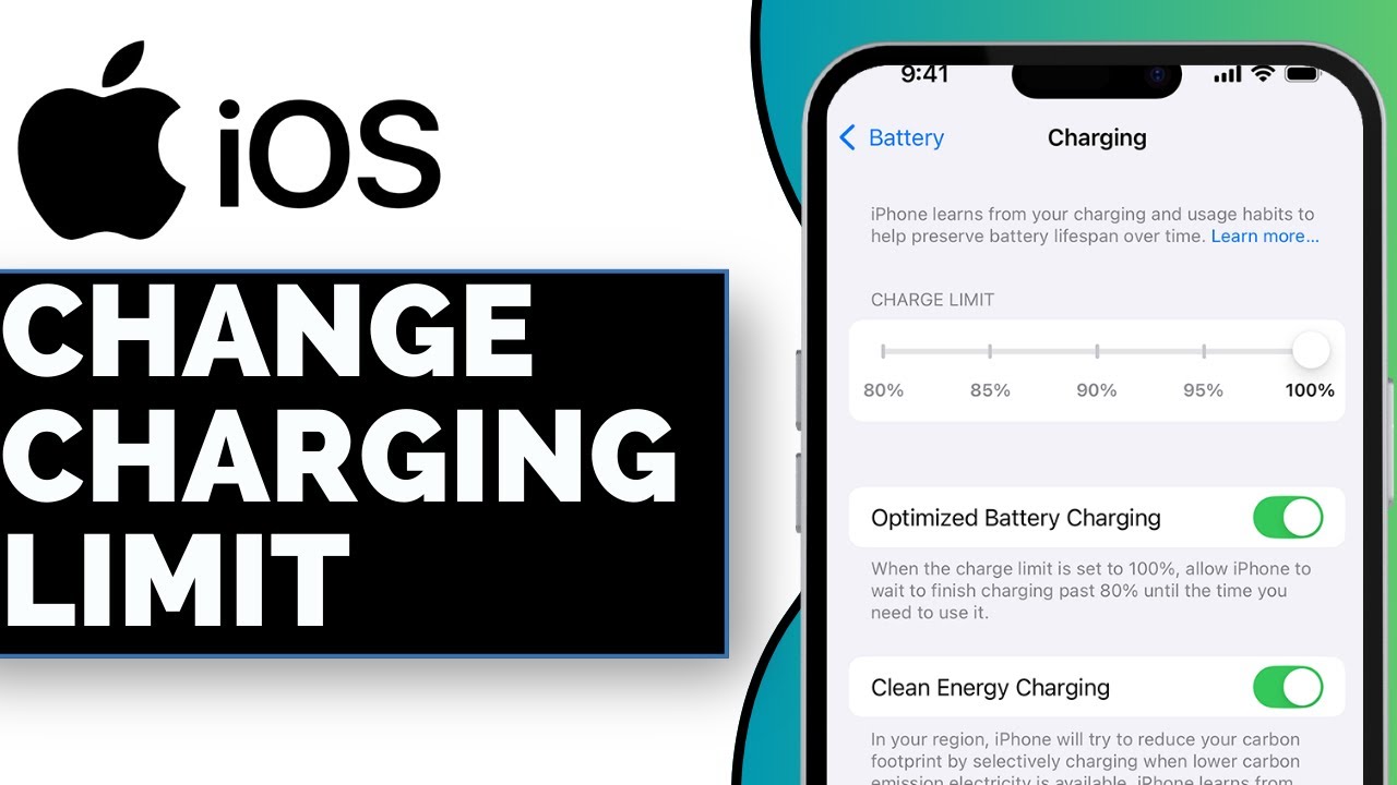 How to Change Charging Limit on iPhone | Optimize Battery Health - YouTube