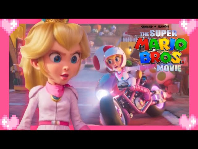 Princess Peach On Motorcycle Mario Movie 60 Photos - Moonagedaydream.film