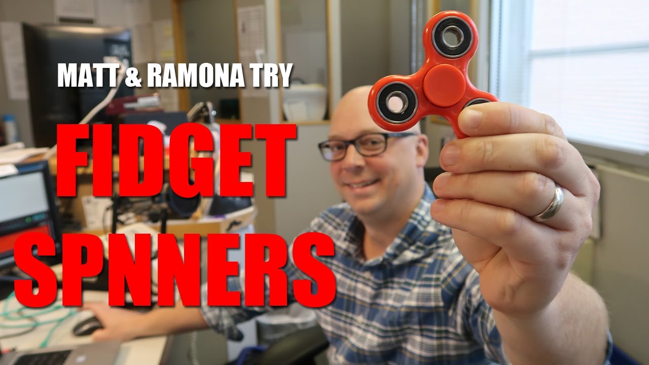 Matt & Ramona Try Fidget Spinners! - YouTube