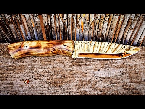 Özel üretim el yapımı bıçak bıçak nasıl yapılır handmade knife bıçak yapımı How to make a Knife