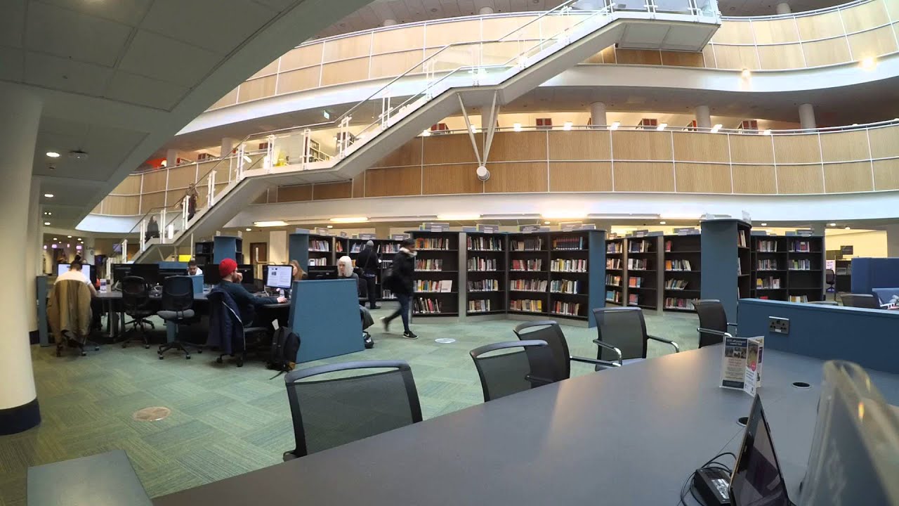 Nottingham Trent University (Boots Library) Part Two - YouTube