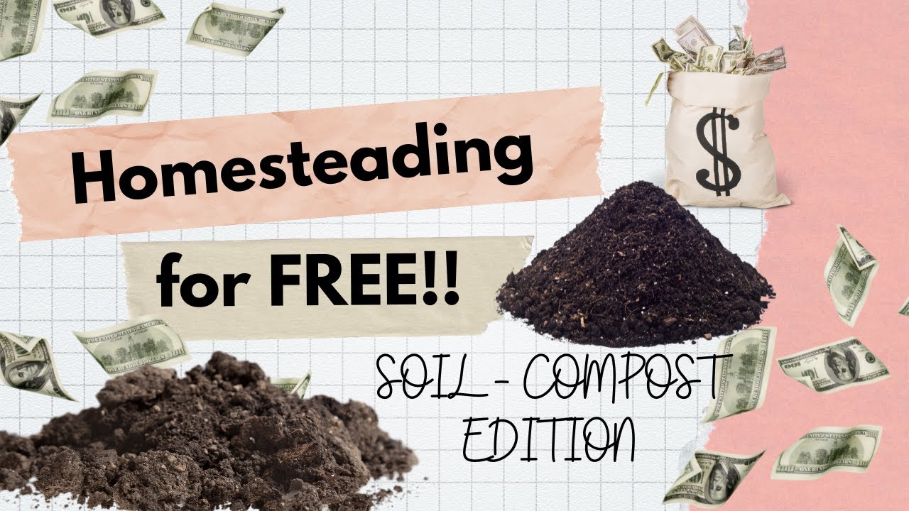Homesteading for FREE - Soil Edition #homesteadingforfree #freesoil # ...