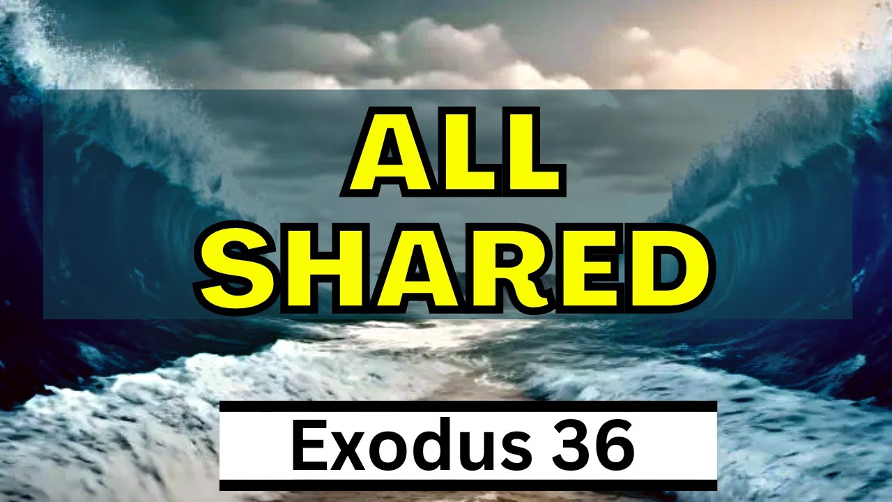 No Bonus Points In The LAW | Exodus 36 - YouTube