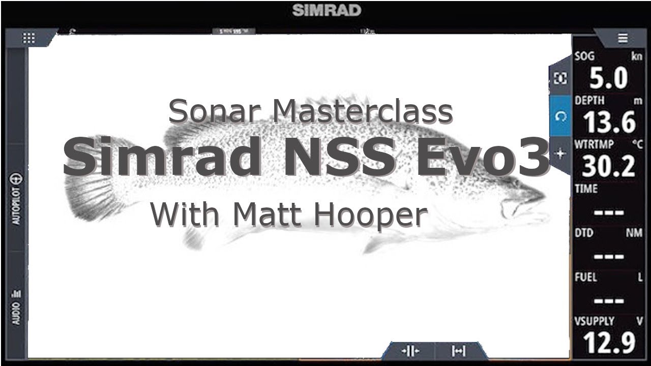 Sonar Masterclass: Simrad NSS Evo3 with Matt Hooper - YouTube