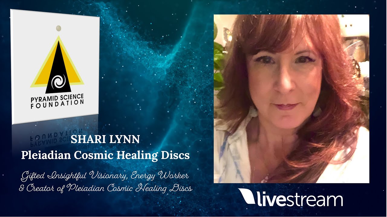 Shari Lynn and her Pleiadian Cosmic Healing Discs - YouTube
