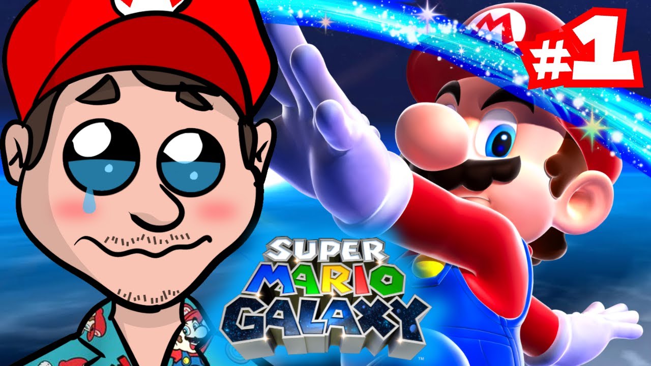 I'M CRYING ALREADY!! | Super Mario Galaxy Let's Play Ep. 1 - YouTube