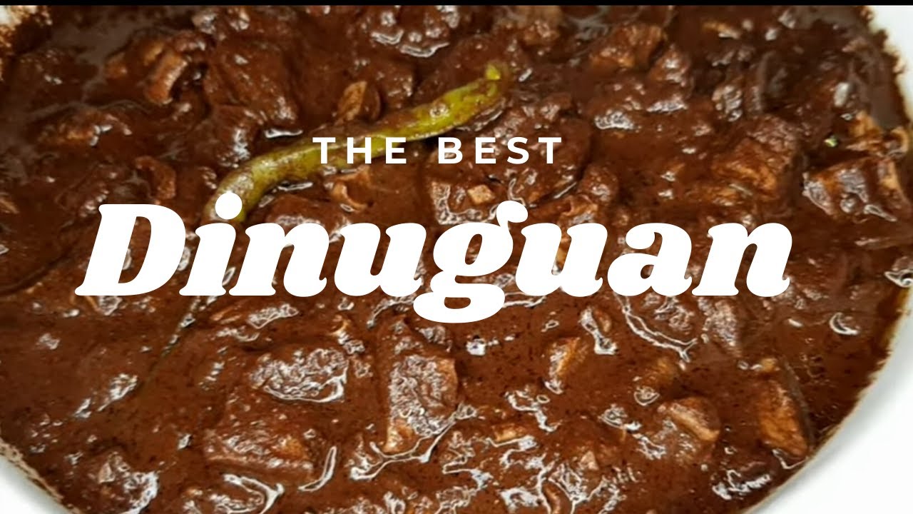 How to cook simple Dinuguan - YouTube