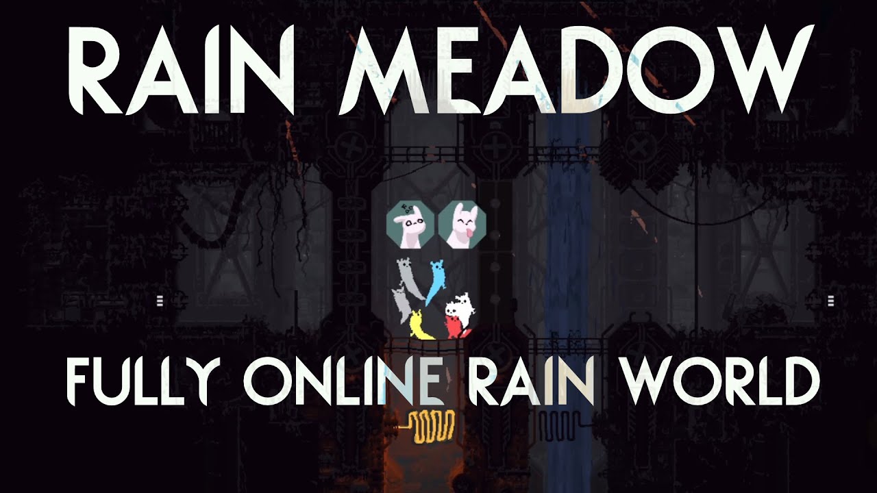 Fully Online Rain World (Rain Meadow unofficial fan trailer) - YouTube