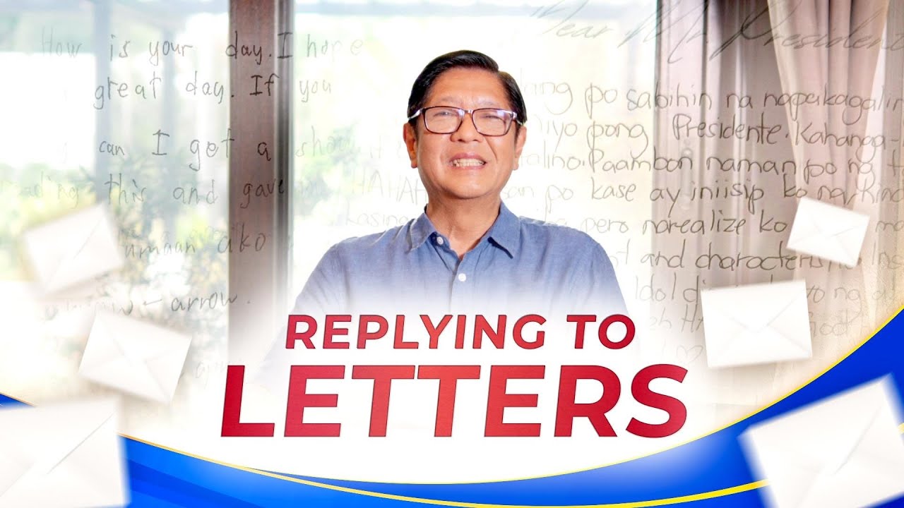 BBM VLOG #255: Replying to Letters | Bongbong Marcos - YouTube