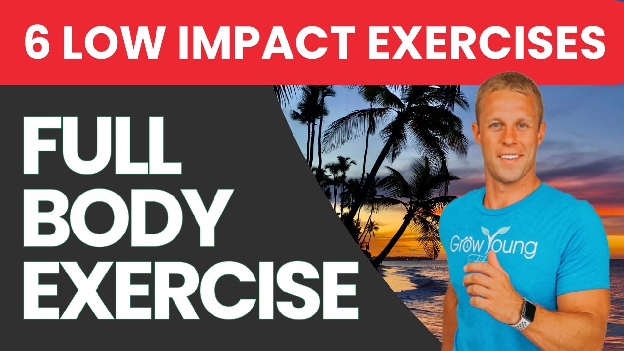 6 Low Impact Full Body Exercises - In Beautiful Scenery - For Seniors ...