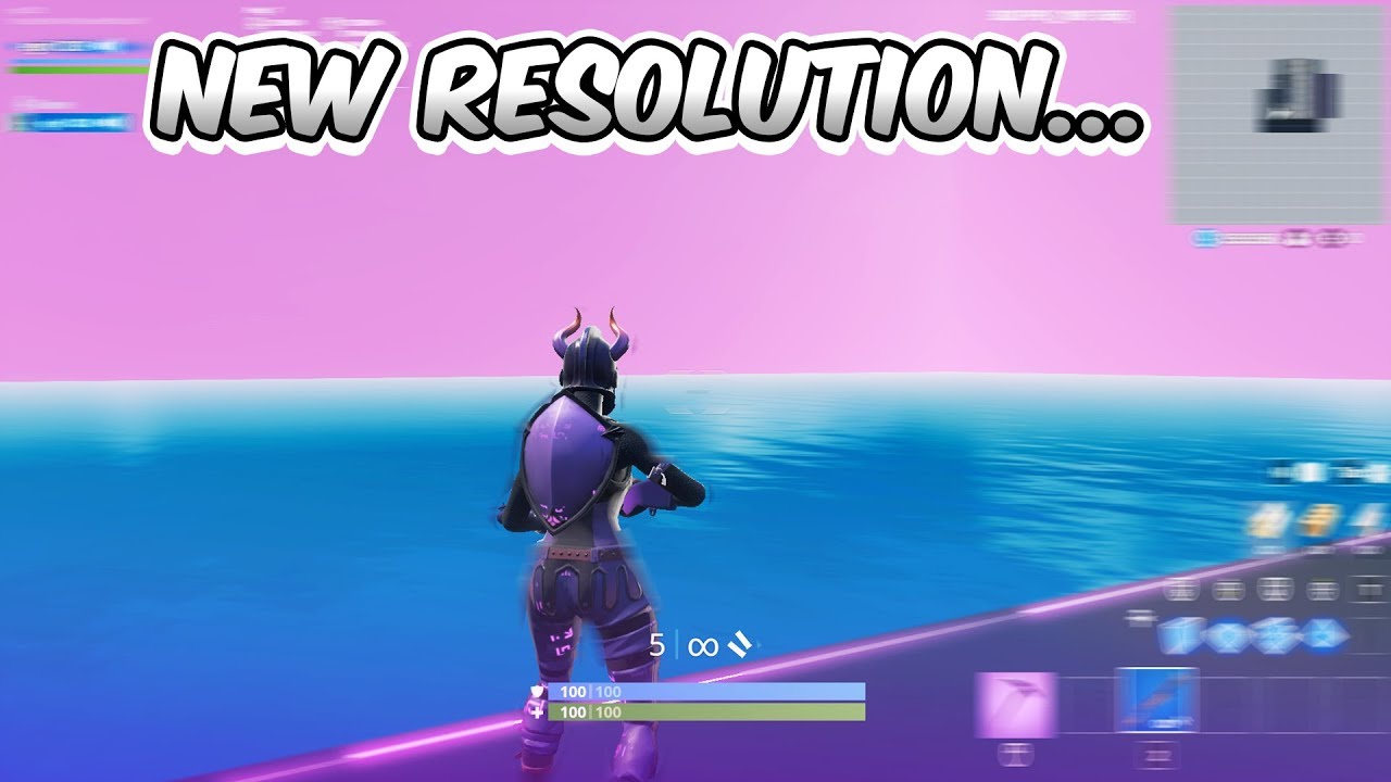 *NEW ALTERNATIVE* How to get STRETCHED RESOLUTION 2019!!! SEASON X ...