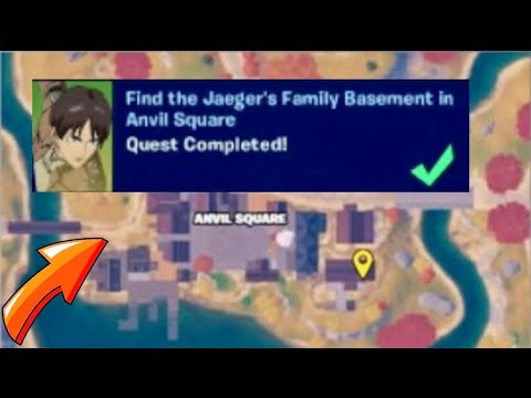 Find The Jaeger's Family Basement In Anvil Square Location - Fortnite ...