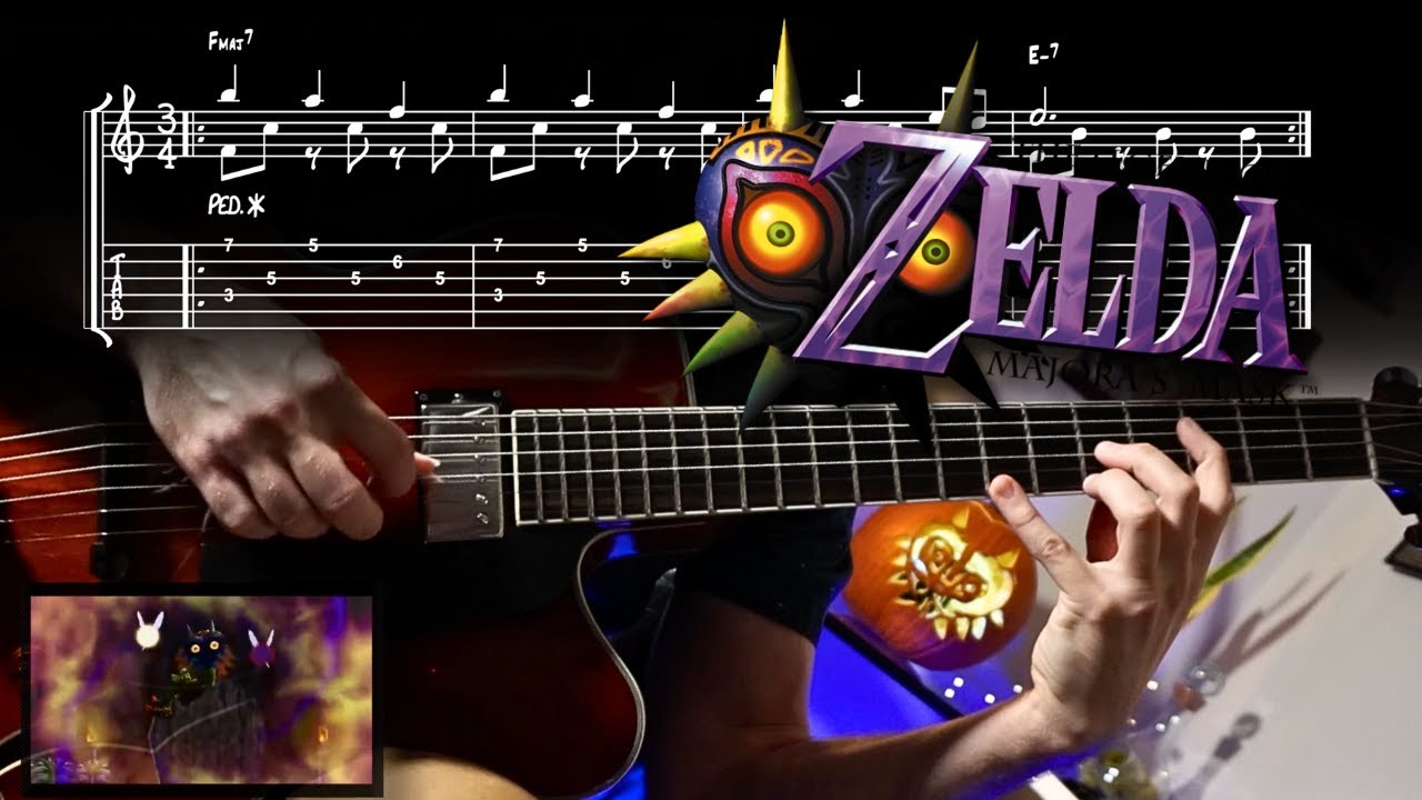 Song of Healing - Zelda: Majora's Mask (Guitar TAB) - YouTube