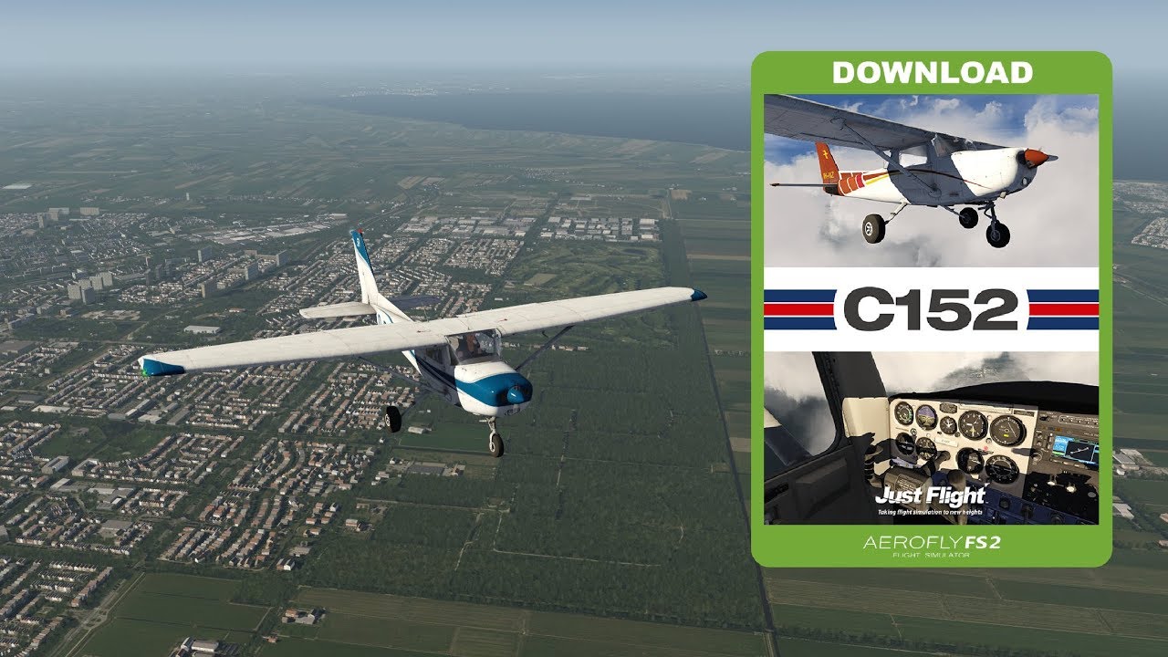 Just Flight's Cessna 152 for Aerofly FS2 - YouTube