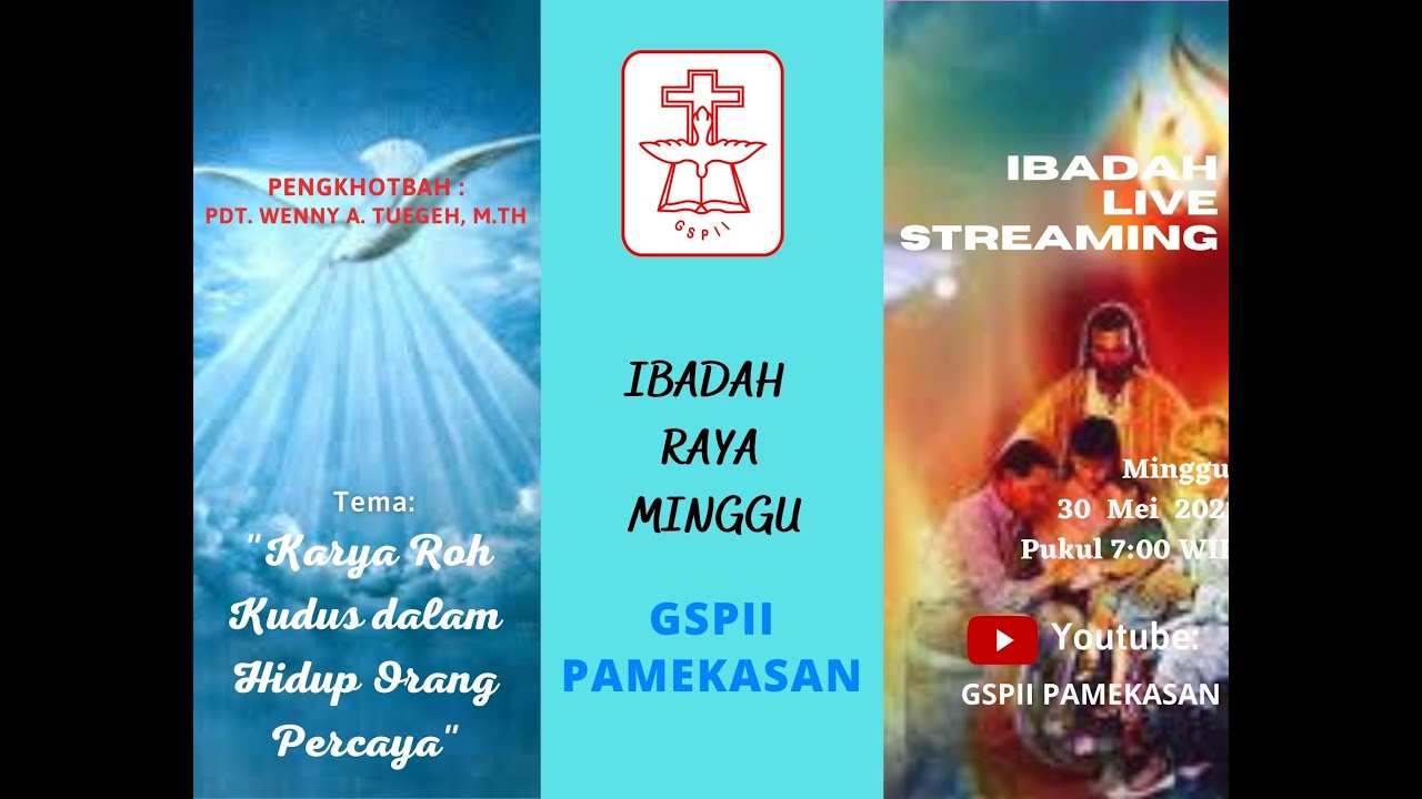 KARYA ROH KUDUS DALAM HIDUP ORANG PERCAYA (I) - Pdt. Wenny A. Tuegeh, M ...