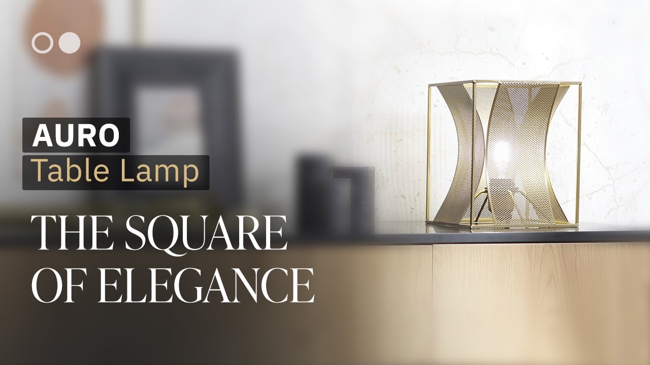 AURO Table Lamp - Ledkia - YouTube