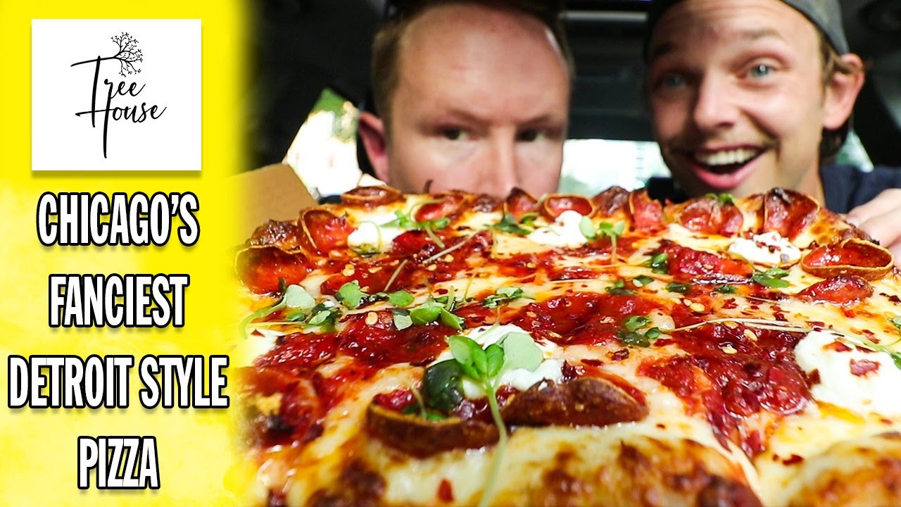 Detroit Style Pizza in Chicago | Tree House - YouTube