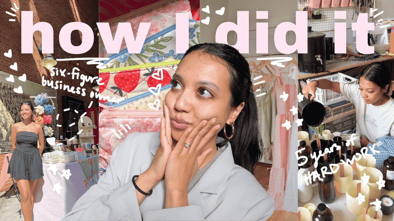 revealing how I built a 💸six-figure business💸 and how you can do the ...